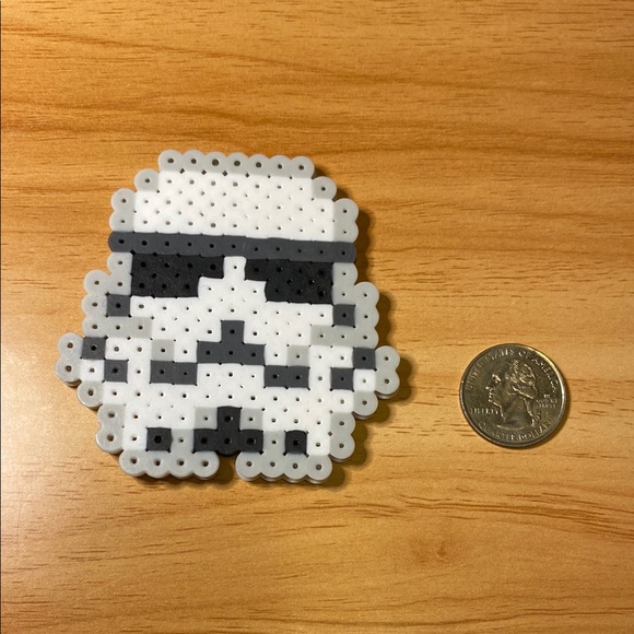 Star Wars | Accents | Star Wars Stormtrooper Perler Bead Magnet | Poshmark